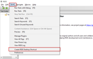 Robot framework IDE aka RIDE installation on Windows 10 in 6 steps - LinuxDataHub