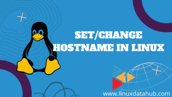 How to set/update hostname in linux machine - LinuxDataHub