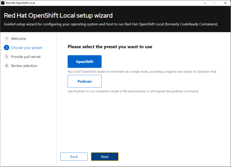 How to install Red Hat OpenShift Local in Windows 10 - LinuxDataHub